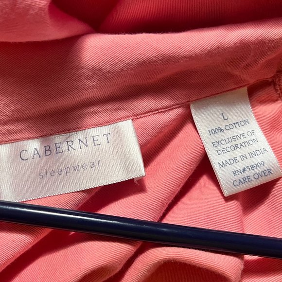 Cabernet | Intimates & Sleepwear | Cabernet Sleepwear 2 Piece Gardening ...